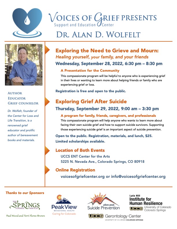 Voices of Grief | The Courage to Grieve in a Death Avoiding Culture